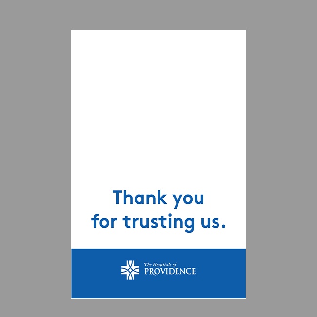 The Hospitals of Providence | The Hospitals of Providence Thank You ...