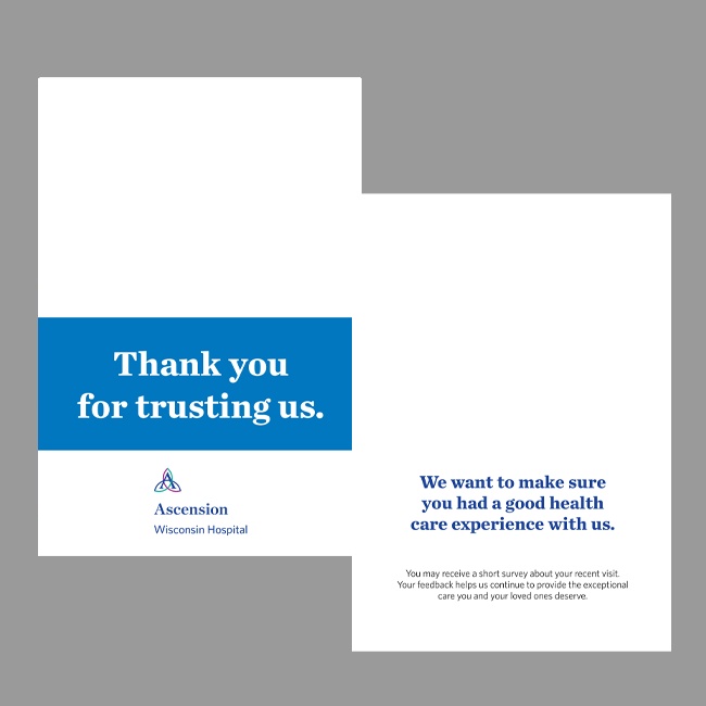 Ascension Wisconsin Hospital | Ascension Wisconsin Hospital Thank You ...
